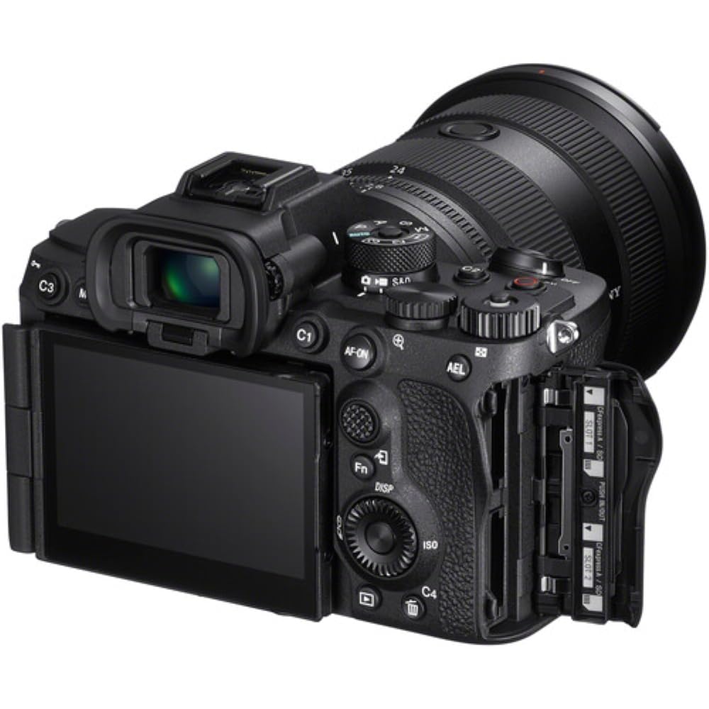 Sony Alpha a7R V Mirrorless Digital Camera Body Bundle with 128GB Tough Memory Card + Extra NP-FZ100 Lithium-Ion Battery + Screen Protectors + Camera Cleaning Kit + Cleaning Cloth (6 Items)