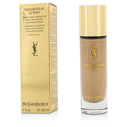 Yves Saint Laurent Le Teint Touche Eclat SPF 22 No. BR30 Cool Almond Awakening Foundation for Women, 1 Ounce