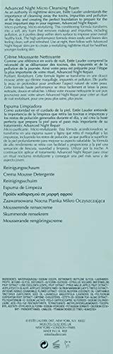 Estee Lauder Advanced Night Micro Cleansing Foam, 3.4 Ounce