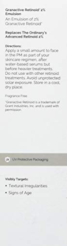 The Ordinary Granactive Retinoid 2% Emulsion (Previously Advanced Retinoid 2%), 30ml