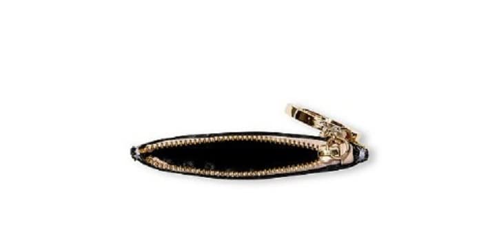 Victoria's Secret The Victoria Card Case Keychain Skyflower Blue