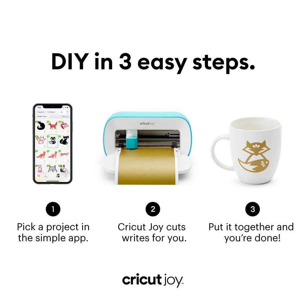 Cricut Joy StandardGrip Mat 4.5" x 12" Reusable Cutting Mat for Crafts with Protective Film, Use with Cardstock, Iron On, Vinyl and More, Compatible with Cricut Joy Machine