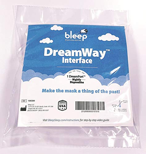 Bleep Dreamports (32 Count Box)- Mask Replacement | 16 Night Pack | Breath Easier | Mask-FreeSolution | Made in the USA