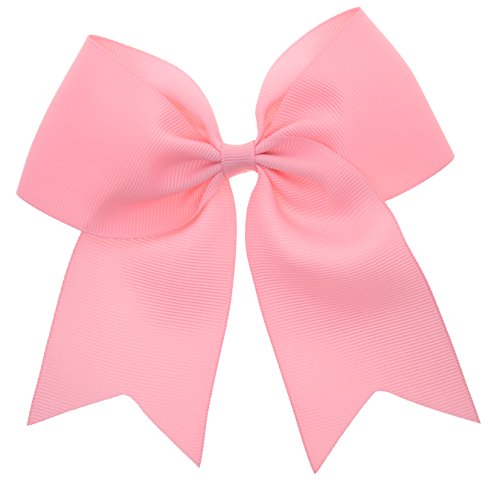 5 Inch Large Grosgrain Ribbon Cheer Bows with Alligator Hair Clips for Teens Juniors Pack of 30 LCLHB (5 inch-30 Pack)