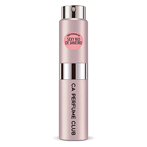 CA Perfume Club Impression of M Kors Sexy Rio De Janeiro For Women Replica Version Fragrance Dupes Concentrated Long Lasting Eau de Parfum Spray Refillable Atomizer Bottle 0.27 Fl Oz-X1