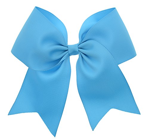 5 Inch Large Grosgrain Ribbon Cheer Bows with Alligator Hair Clips for Teens Juniors Pack of 30 LCLHB (5 inch-30 Pack)