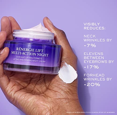 Lancôme Rénergie Multi-Action Night Cream - For Lifting & Firming - With Hyaluronic Acid - 1.7 Fl Oz