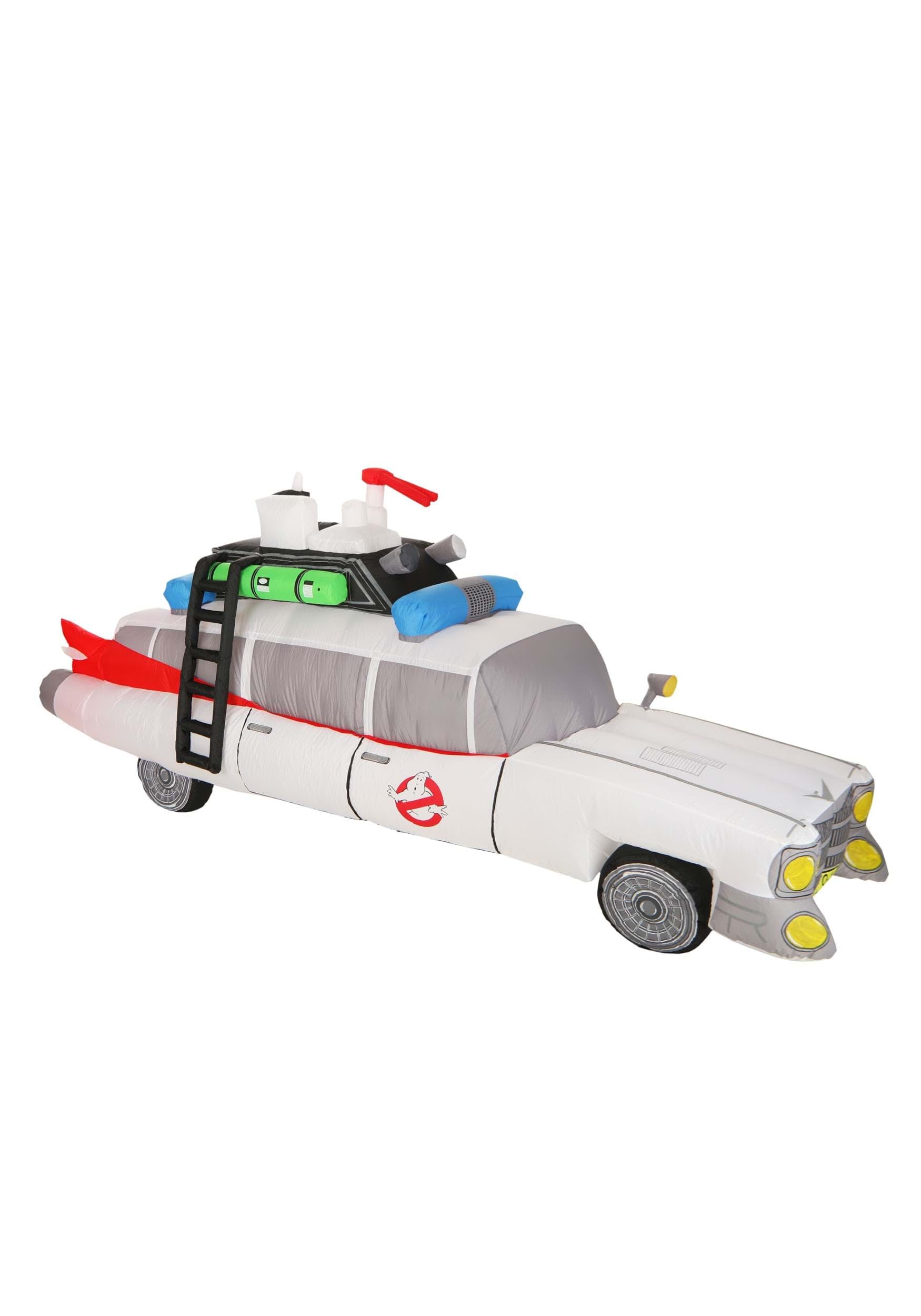 Fun Costumes Ghostbusters Ecto-1 Inflatable Halloween Decoration, Outdoor Inflatable Ghostbusters Decoration