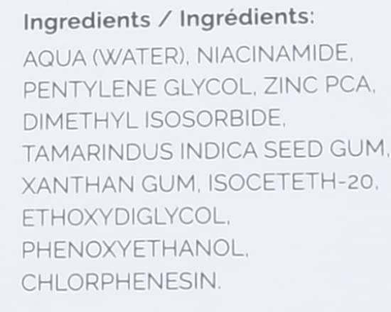 THE ORDINARY Niacinamide 10% + Zinc 1% 30ml, 1.01 Fl Oz (Pack of 1)