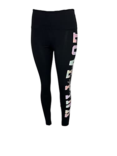 Victoria's Secret Pink Active High Waist Full Length Cotton Legging Black/Multicolor Size X-Small New