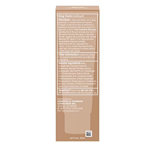 Neutrogena Purescreen+ Tinted Sunscreen for Face with SPF 30, Broad Spectrum Mineral Sunscreen with Zinc Oxide and Vitamin E, Water Resistant, Fragrance Free, Medium, 1.1 fl oz
