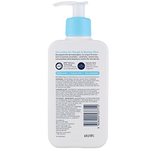 CeraVe SA Lotion 8 fl oz (237 ml) Pack of 3