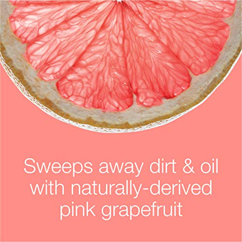 Neutrogena Oil Free Facial Cleansing Makeup Wipes, Disposable Acne Face Towelettes to Remove Dirt, Oil and Makeup for Acne Prone Skin, Pink Grapefruit, 25 Count