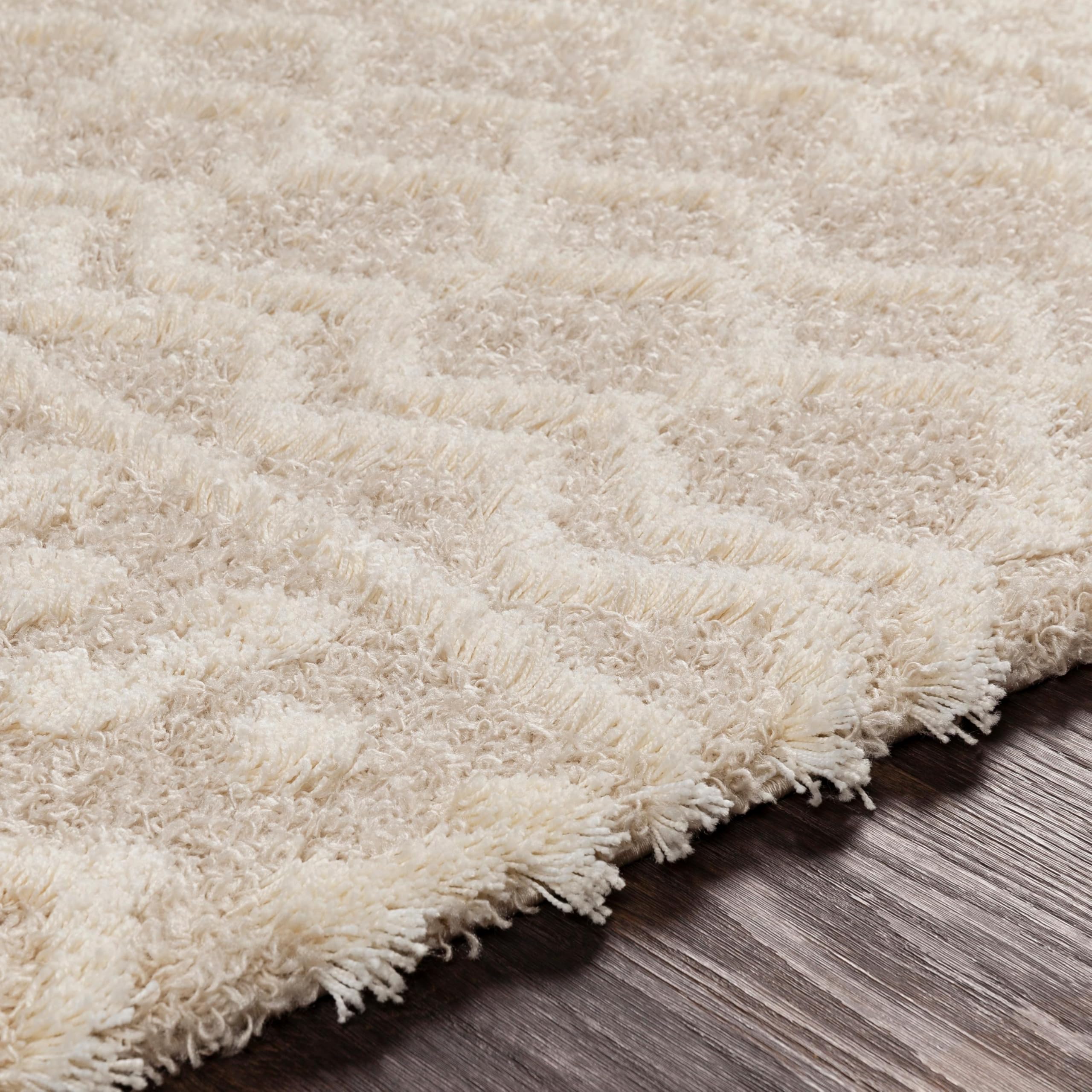 Livabliss Hapsburg Moroccan Shag Runner Area Rug,2'7" x 14',Beige