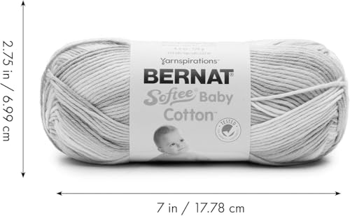 Bernat Softee Baby Cotton YARN, Petal