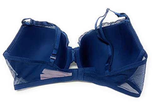 Victoria's Secret Sexy Tee Demi Bra, Blue Gold Shine, 38C