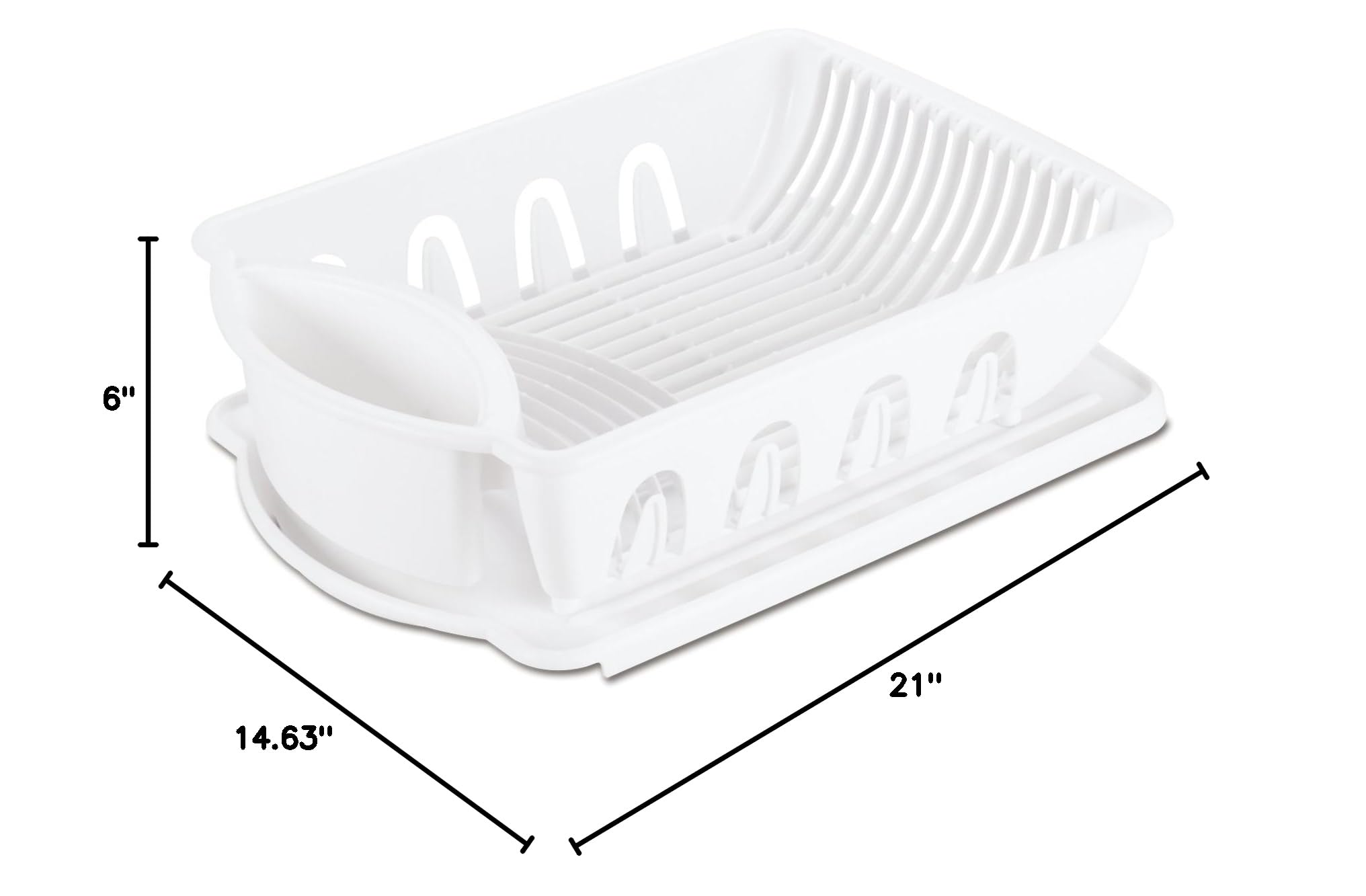 Sterilite 06418006 Ultra Sink Set - White