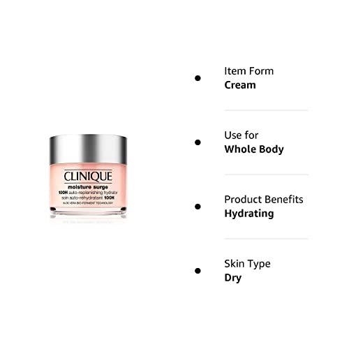 Clinique Jumbo Size Moisture Surge™ 100H Auto-Replenishing Hydrator, 4.2oz/125ml UNBOX