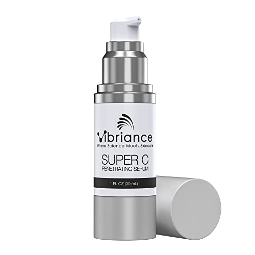 Vibriance Super C Serum for Mature Skin, All-In-One Formula Hydrates, Firms, Lifts, Targets Age Spots, Wrinkles, and Smooths Skin, 1 fl oz (30 ml), Pack of 1