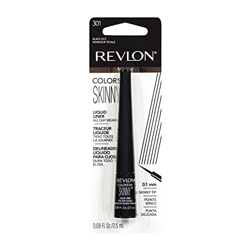 Rev Skinny Eyeliner 301 Black Size 0.08o Rev Colorstay Skinny Liquid Eye Liner 301 Blackout .08fl Oz