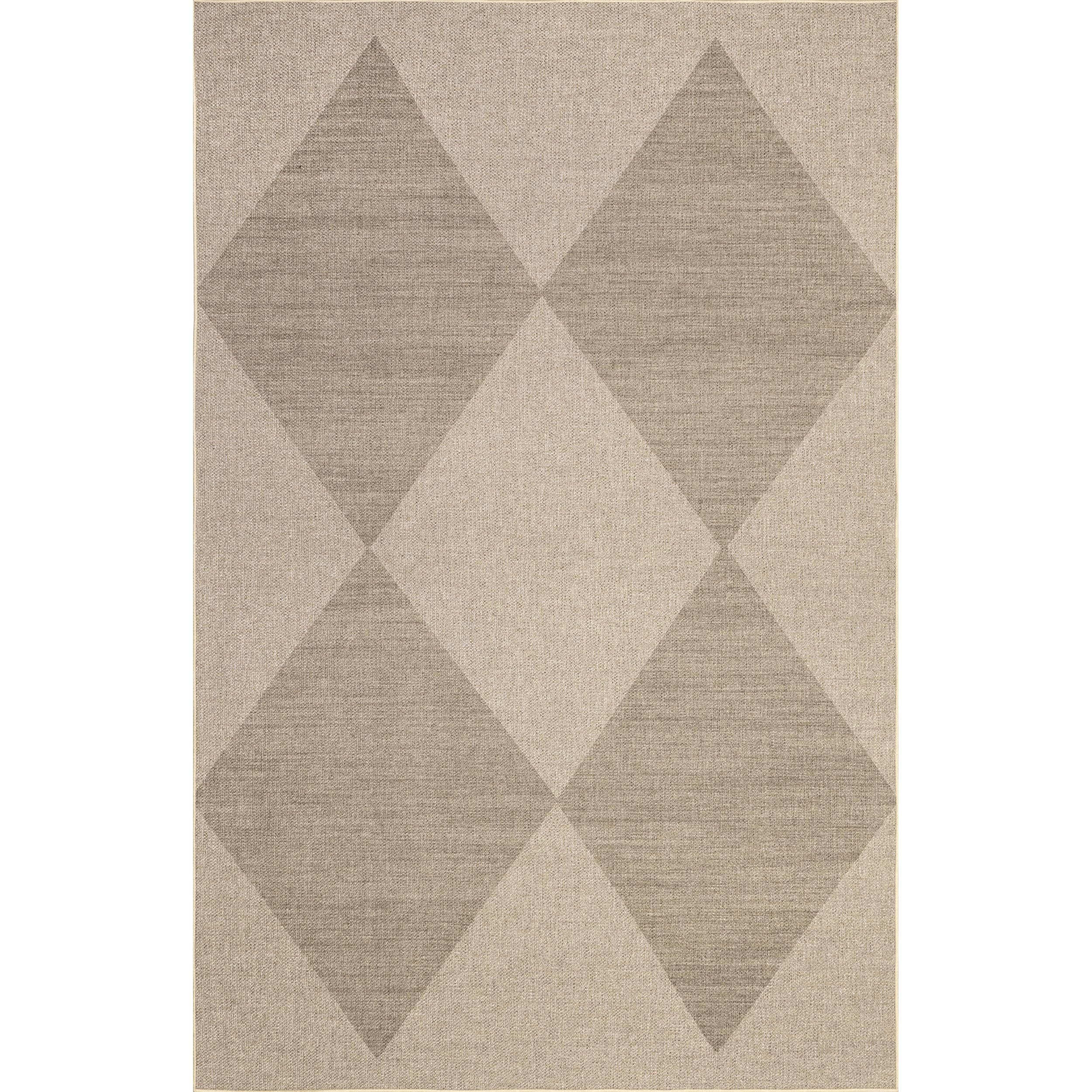 nuLOOM 4' x 6' Easy-Jute SuperiorWash Area Rug, Machine Washable, Non-Slip, for Living Room Bedroom Kids Room Nursery Home Decor, Simple Natural