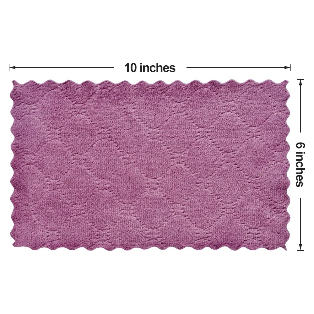 Small Kitchen Towels Dish Towels, 6 x 10 inch, Super Absorbent Multipurpose Dish Cloths, for Furniture Rags, Kitchen Cloths, Tableware Quick-Drying Towels,Reusable Cleaning Cloths, (11PCS)