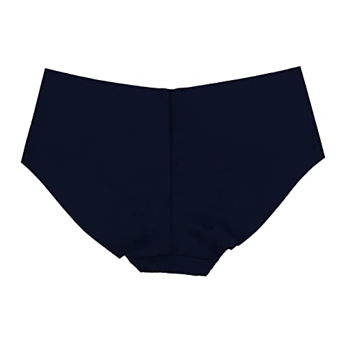 Victoria's Secret Panties Sexy No Show Illusions Hiphugger (L, Navy)