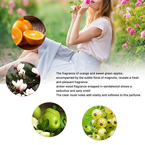 Romantic Women Perfume, 30ml Long‑Lasting Floral and Fruity Fragrance Lady Perfume, Eau De Perfum Spray for Women