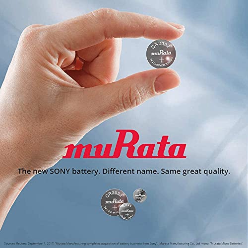 Murata 357/303 SR44/W/SW Battery 1.55V Silver Oxide Watch Button Cell - Replaces Sony 357/303 (2 Batteries)