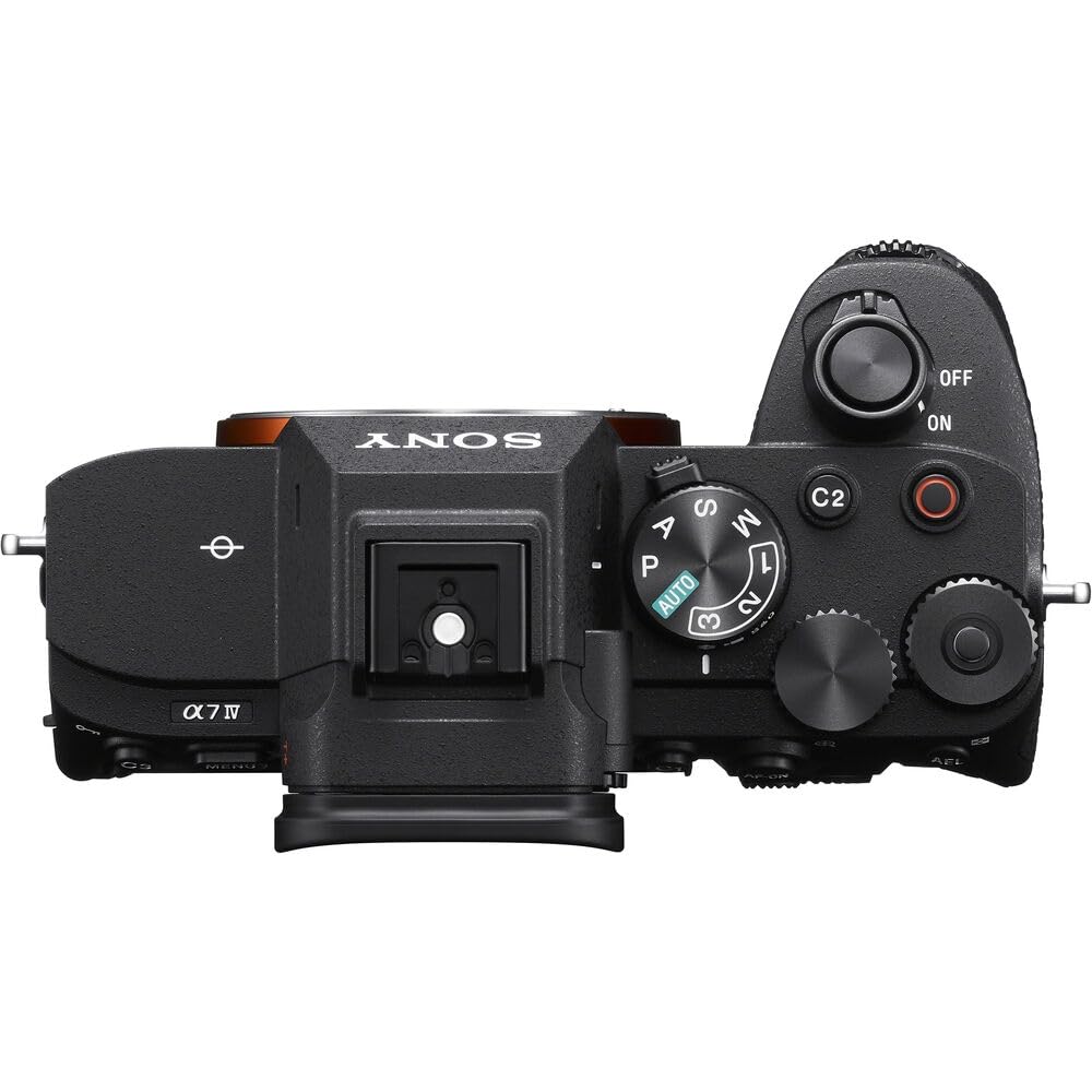 Sony Alpha a7 IV Mirrorless Camera Body Bundled with FE 24-105mm f/4 G OSS Lens + 64GB SD Card + 77mm Filter + Cap Keeper + Case + Cleaning Kit + SD Case + SD Reader + Cloth + Charger (12 Items)