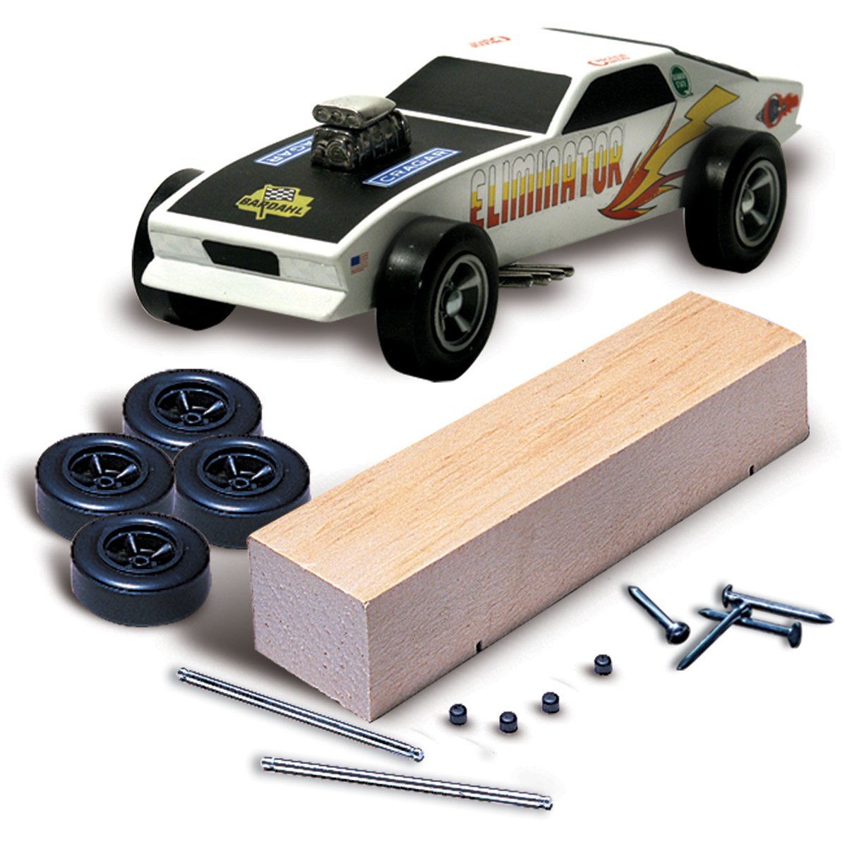 Woodland Scenics, Basic Pine Derby Car Kit
