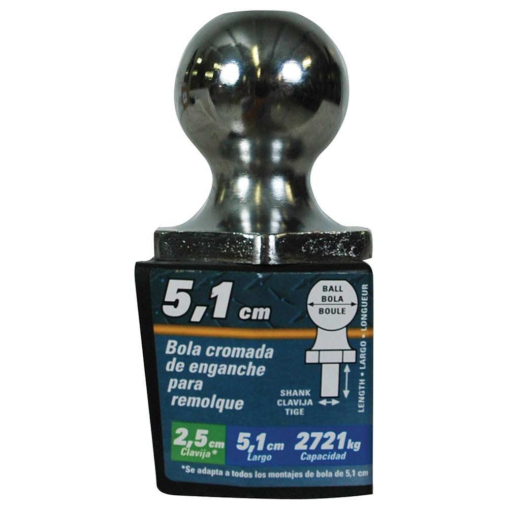 Reese Towpower 7008300 2" Chrome Steel Interlock Hitch Ball,Small
