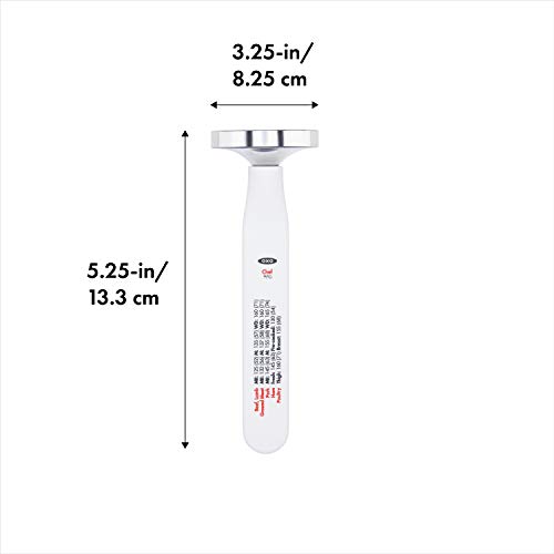 OXO Good Grips Chef's Precision Analog Leave-In Meat Thermometer,Silver,1 EA