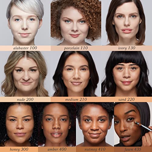 Julep Cushion Complexion Multitasking Skin Perfecter - 100 Alabaster - Concealer, Foundation, Brightener, Contour Stick - Infused with Turmeric - Buildable Medium-to-Full Coverage - Natural Finish