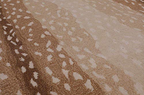 Old Hand Made Cheetah Antelope Contemporary Woolen Area Rugs (8'x10')