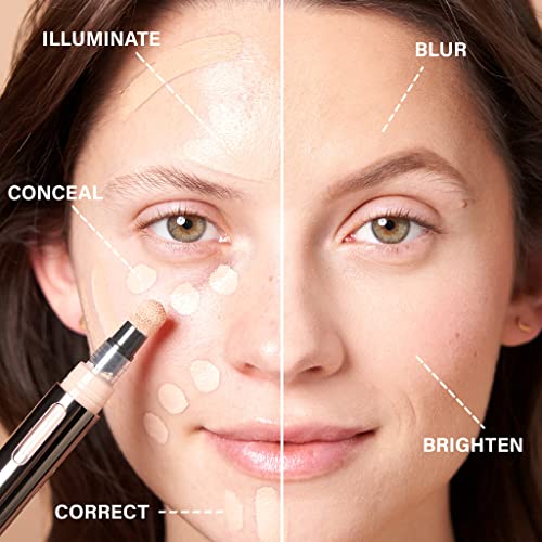 Julep Cushion Complexion Multitasking Skin Perfecter - 100 Alabaster - Concealer, Foundation, Brightener, Contour Stick - Infused with Turmeric - Buildable Medium-to-Full Coverage - Natural Finish