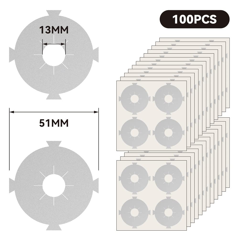 Hydroponic Seed Pod Labels,Replacement PVC Seed Pod Stickers 100pcs, Round Peel and Stick Hydroponic Garden Basket Label for Mark Plants & Understand Plant Growth