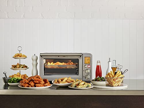 Breville Smart Oven Air Fryer Toaster Oven, Black Truffle, BOV860