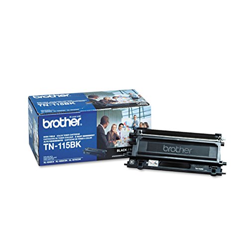 Brother Tn115bk High-Yield Toner Cartridge, Black - in Retail Packaging