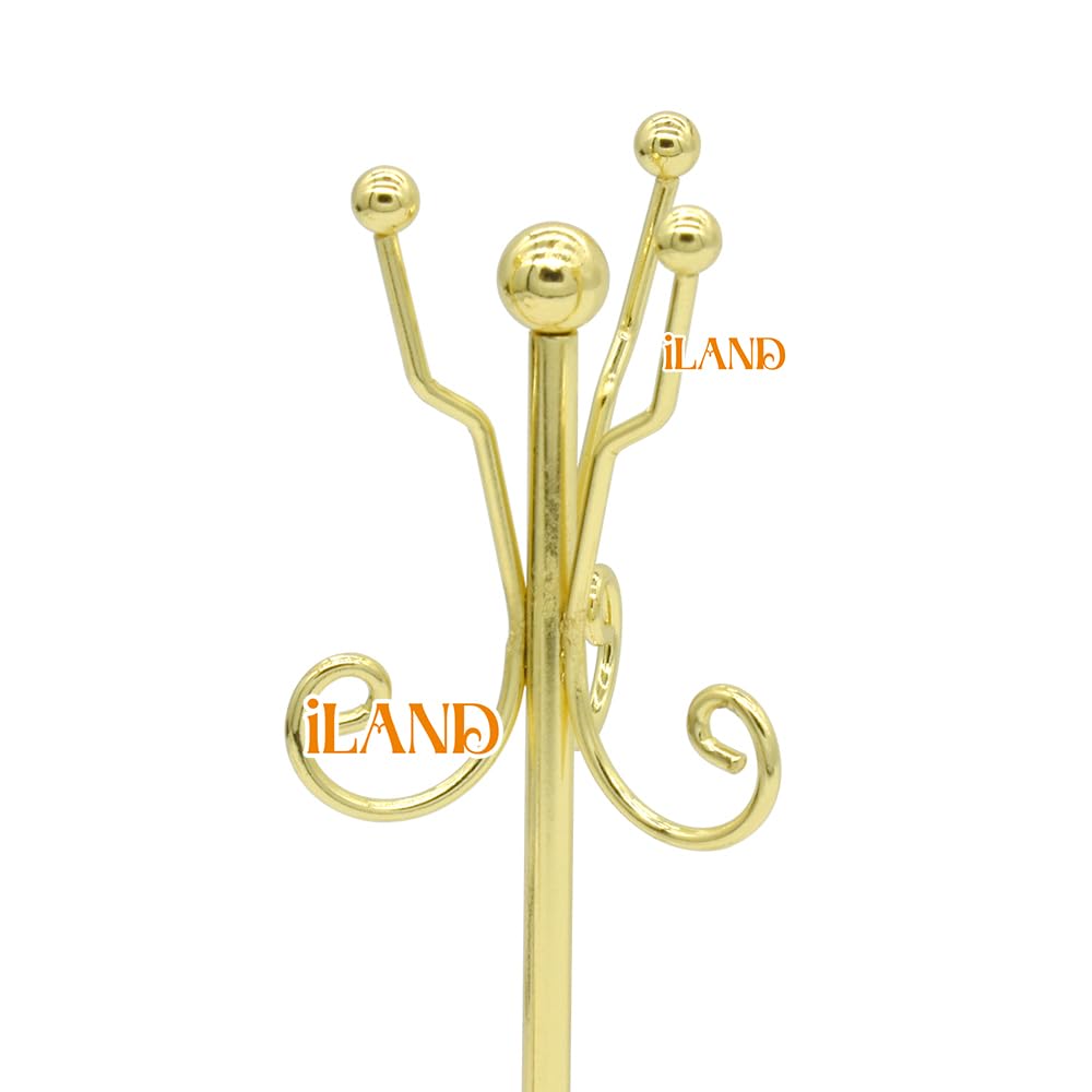 Cute Metal Jewelry Stand 2pcs, Jewelry Holder Organizer Shaped of Mini Coat Racks, Earring & Ring Stand, Jewelry Tree