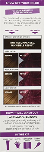 L'Oreal Paris Colorista Semi-Permanent Hair Color For Brunettes, Burgundy