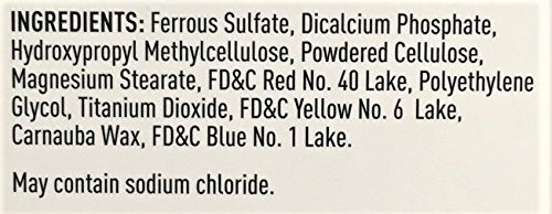 Walgreens Iron Slow Release High Potency Ferrous Sulfate 45mg, Tablets, 120 ea