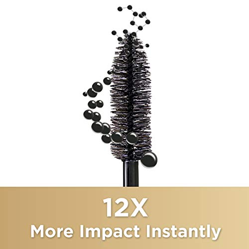 L'Oreal Paris Makeup Voluminous Extra Volume Collagen Plumping Mascara, Black, 0.34 Fl Oz, Pack of 2