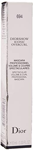 Christian Dior Diorshow Iconic Overcurl Mascara for Women, # 694 Brown, 0.33 Ounce