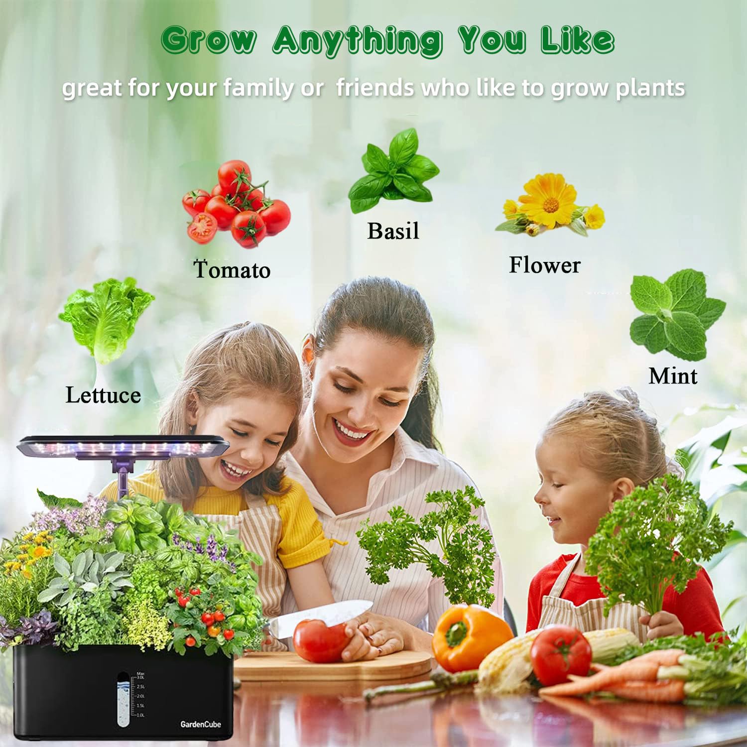 151 Pcs Seed Pod Kit for Hydroponic Growing System, Grow Anything Kit with 50 Pieces Replacement Grow Sponges,24 Grow Baskets, 24 Grow Domes(Not Include Seeds)
