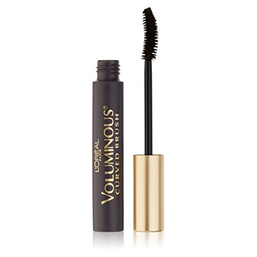 LāOreal Paris Makeup Voluminous Mascara Original, Curved Brush Lifts & Builds Lashes Up To 5X Volume, Clump Free, Smudge Free, Black, 0.28 Fl Oz