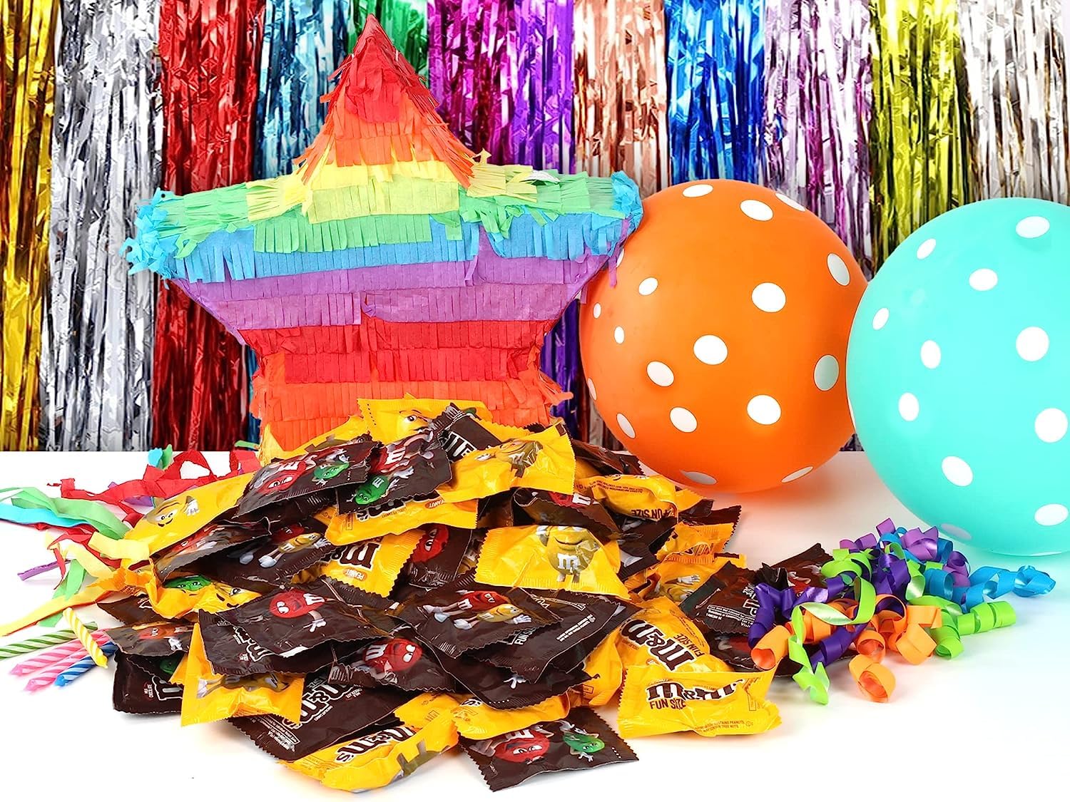 Milk Chocolate and Peanut Chocolates - 4 Pounds - Individually Wrapped Chocolate Candy - Fun Size - Bulk Packs of Chocolate and Peanut Candies