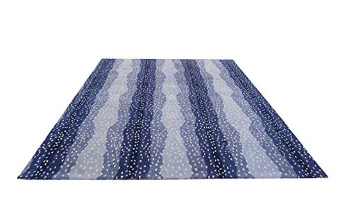 Sam Art Rugs Antelope Animal Traditional Persian 100% Wool Rug & Carpet Hand Tufted (9x12)