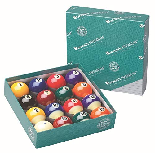Aramith Pure Phenolic Pool Balls Regulation Belgian Made Billiard Ball Set (Premium)