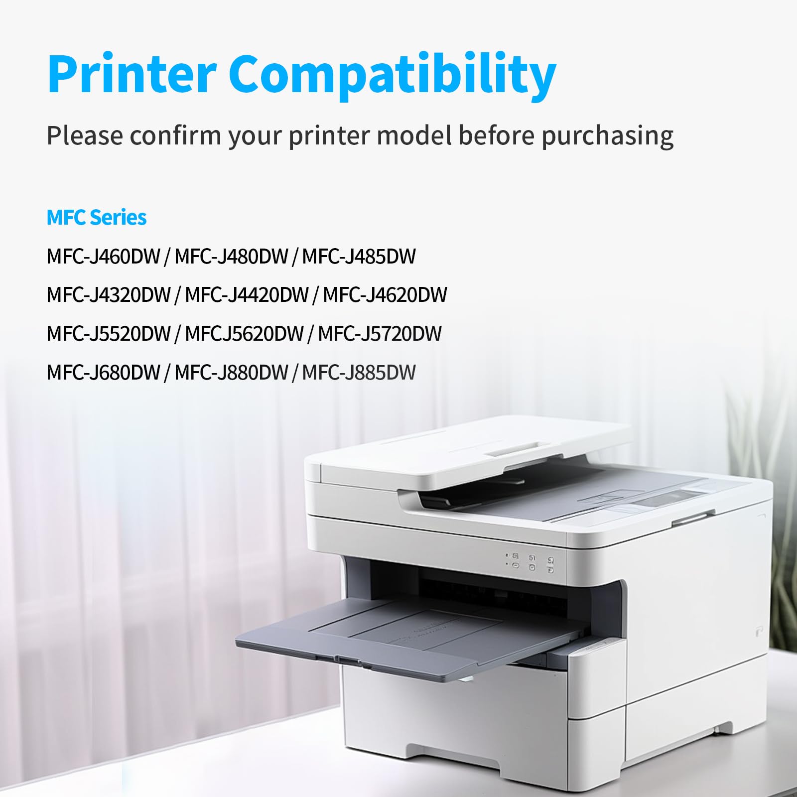 EASYPRINT Compatible LC203XL LC201XL Ink Cartridges LC203 LC201 Used for MFC-J480DW MFC-J880DW MFC-J4420DW MFC-J680DW MFC-J885DW, (3 Cyan, 3 Magenta, 3 Yellow, Total 9-Pack)
